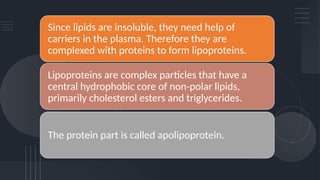 Lipoprotein metabolism and CAD[1].pptx.. | PPTX