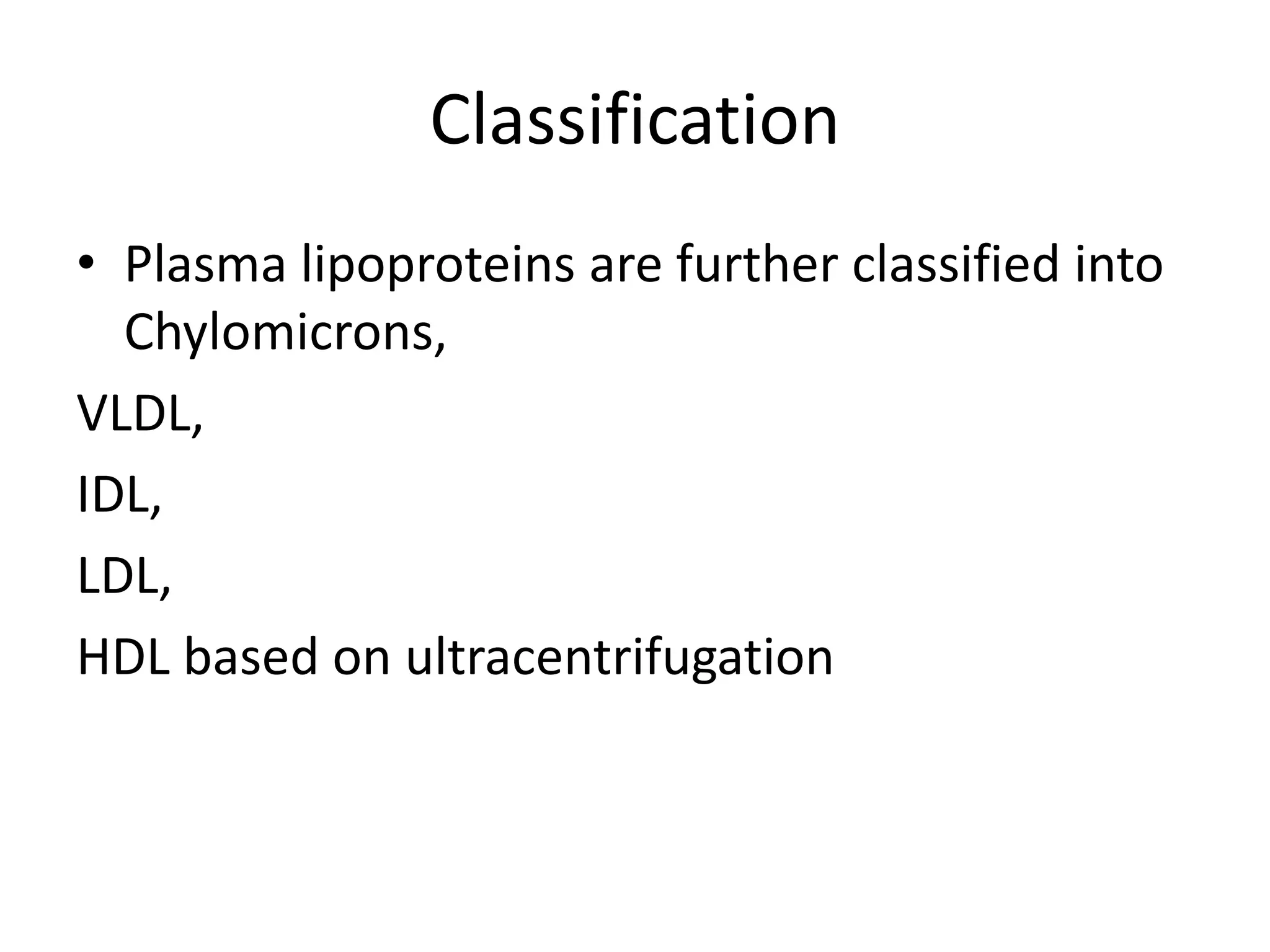 lipoproteins types and classication in the body and role of them in ...