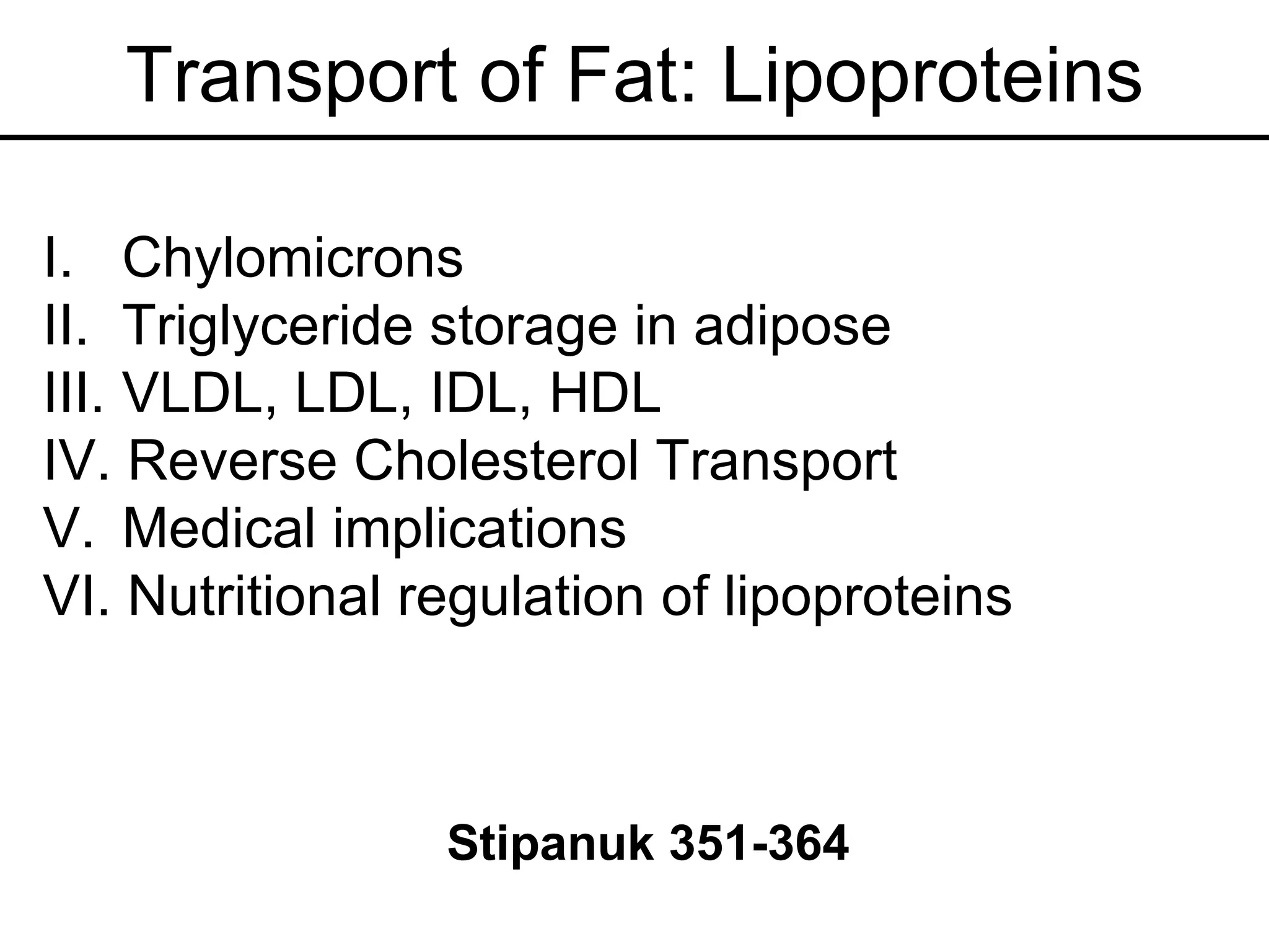 Lipoproteinat | PPT