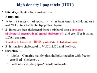 Lipoproteins metabolism lecture note .pptx