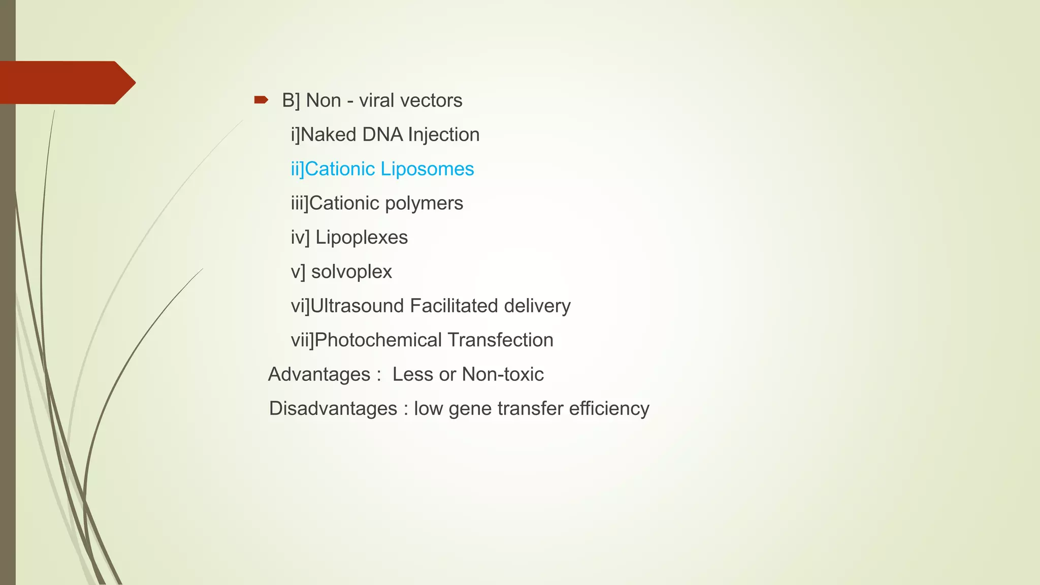 Liposomal gene delivery | PPTX