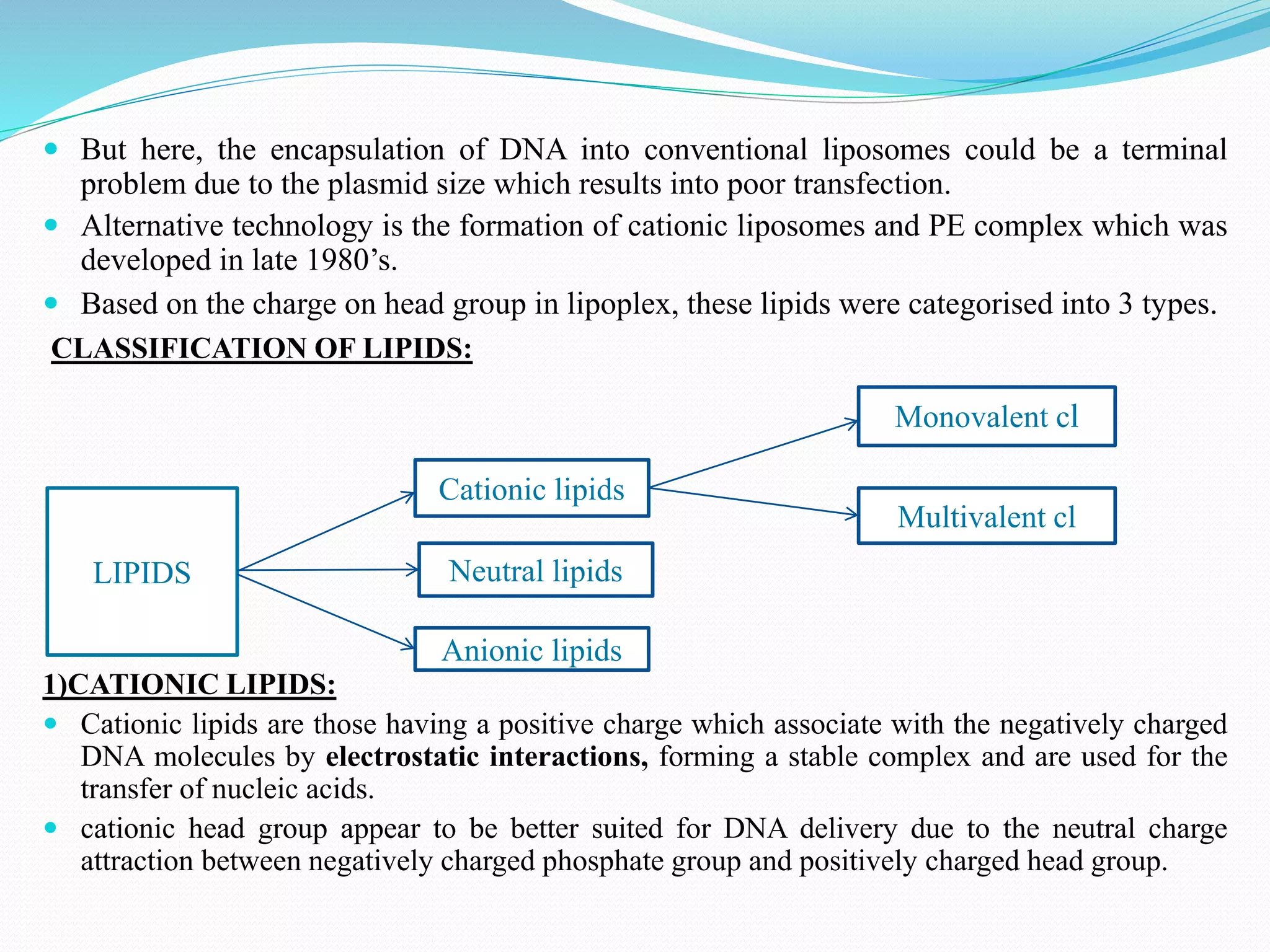 Liposomal gene delivery system | PPTX