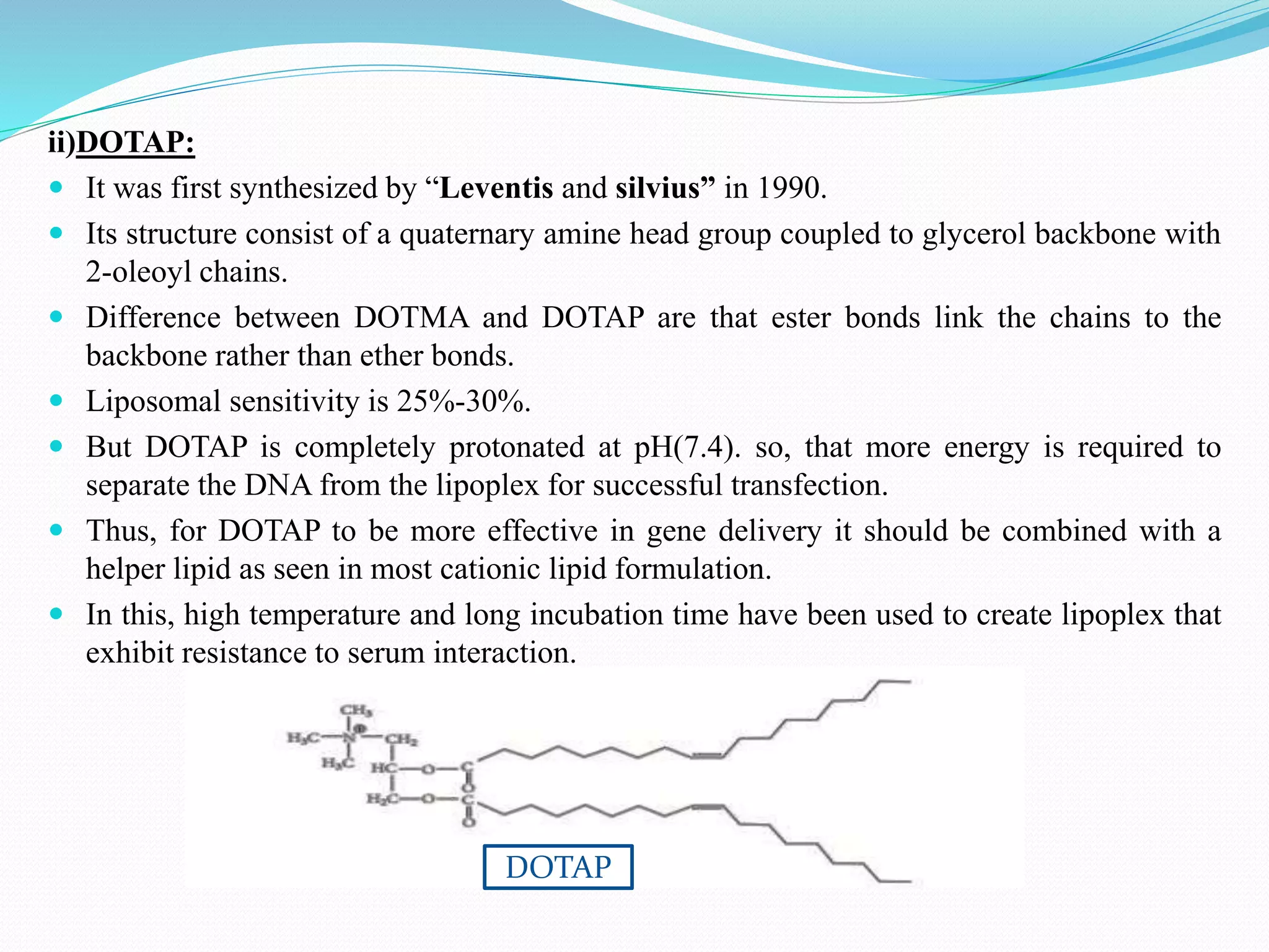 Liposomal gene delivery system | PPTX