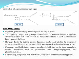 Liposomal gene delivery system | PPTX