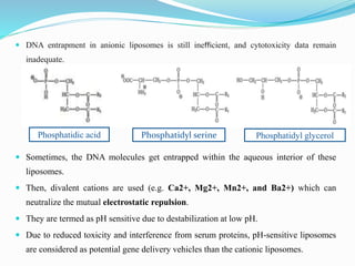 Liposomal gene delivery system | PPTX