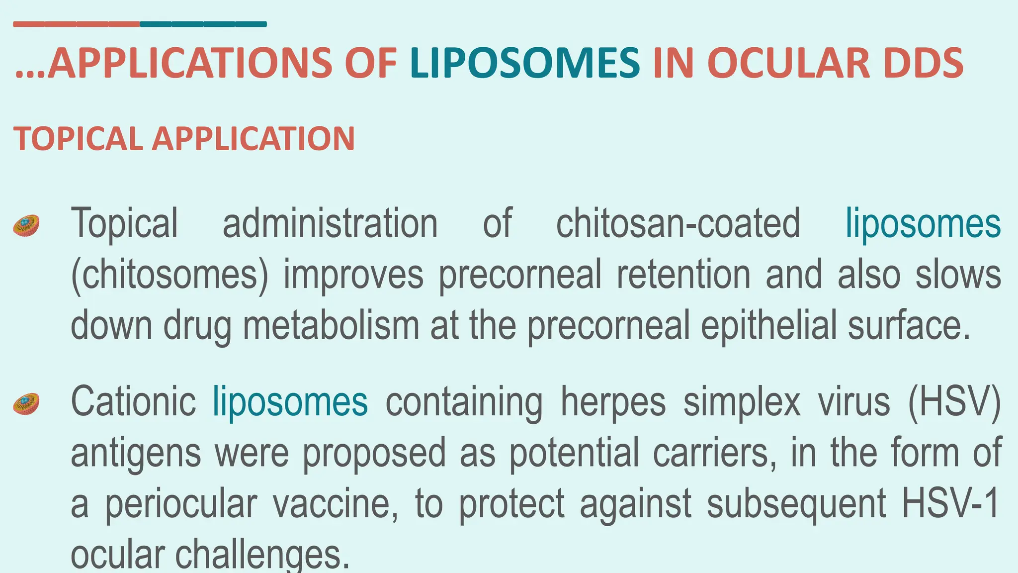 LIPOSOMAL INTRAOCULAR DRUG DELIVERY SYSTEMS.ppsx