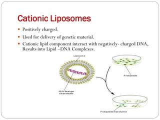 Liposomes detail topic explanation notes | PDF