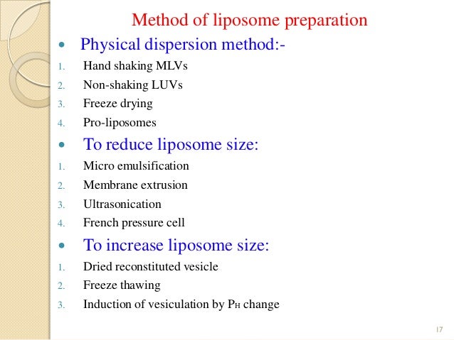 Liposome ppt