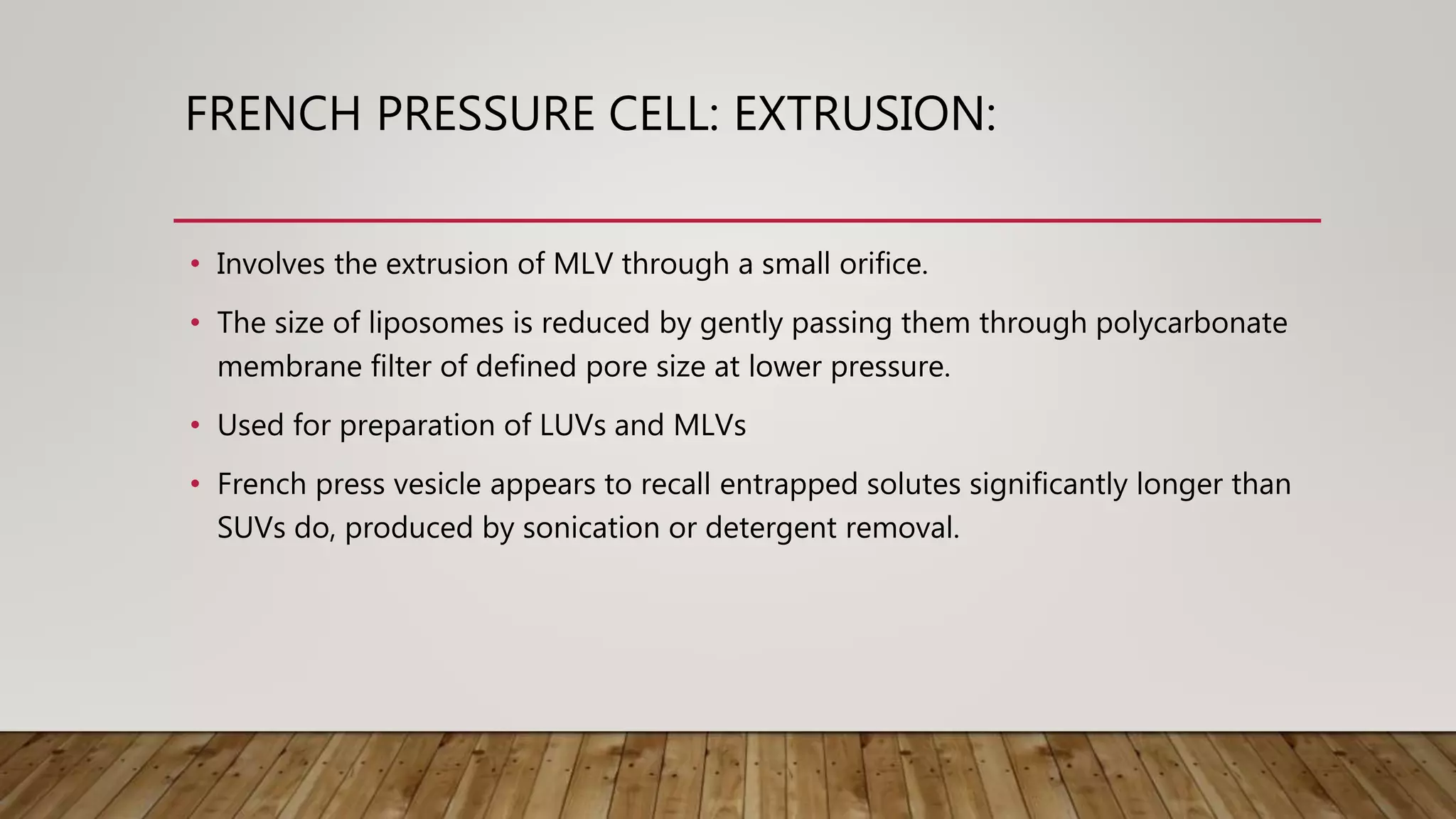 Liposomes- overview | PPTX