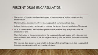 Liposomes- overview | PPTX