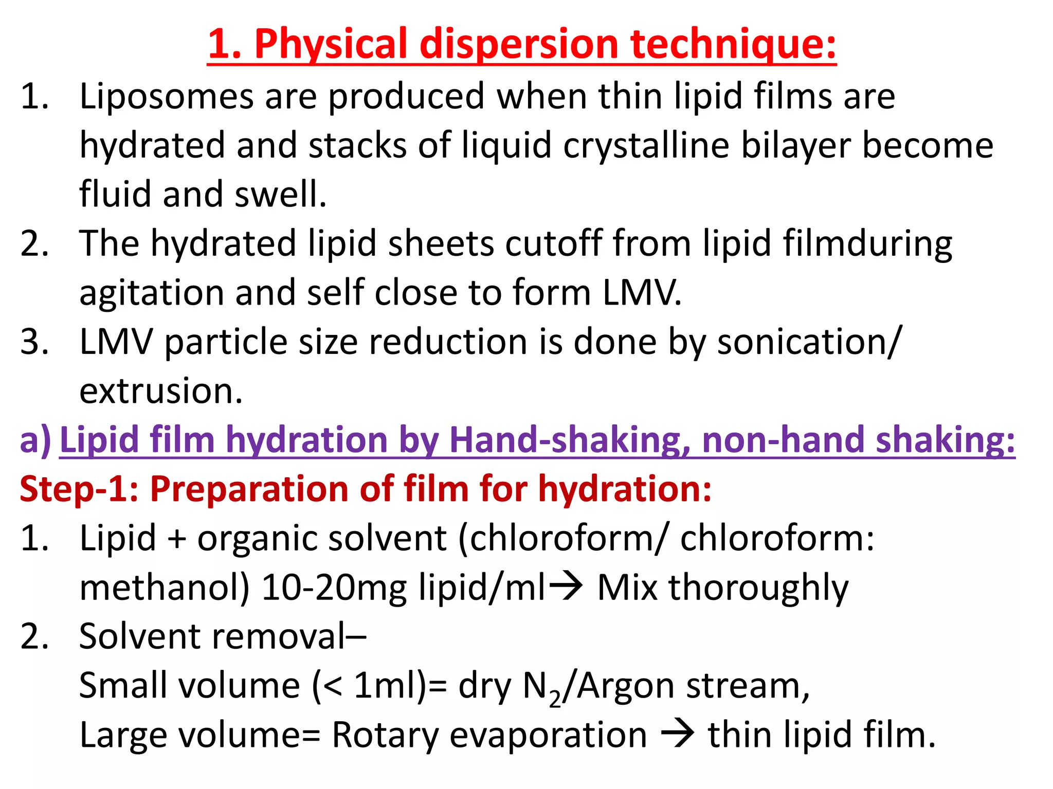 Liposomes | PPTX