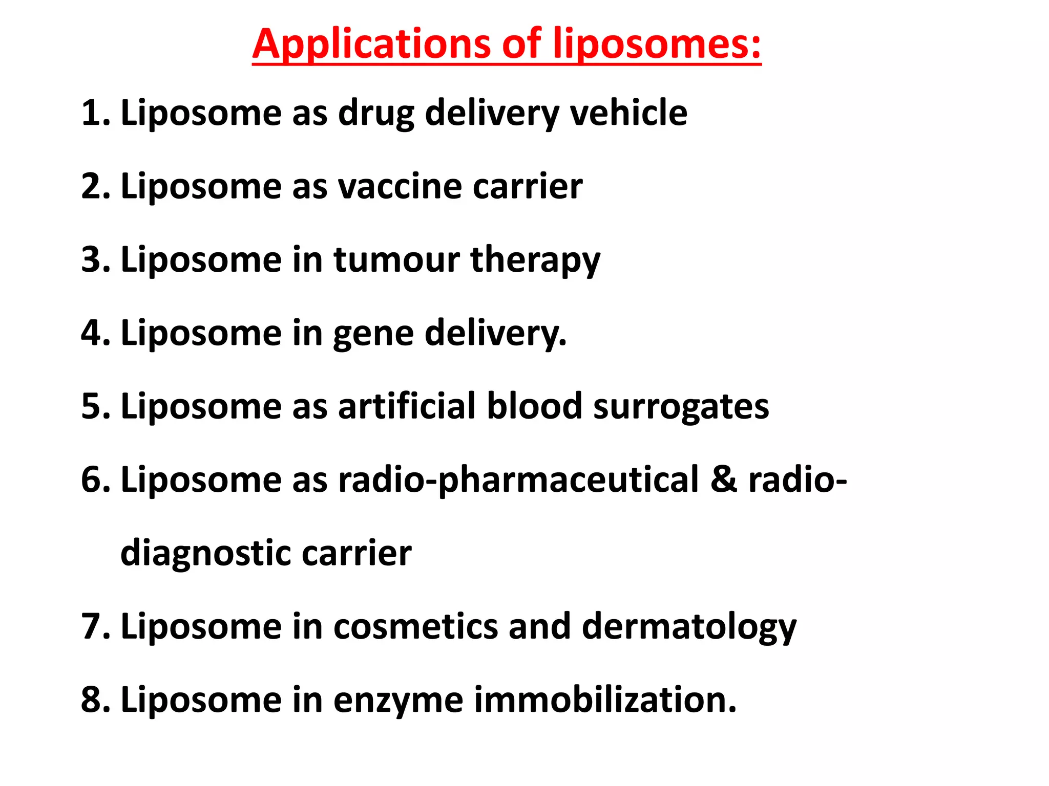 Liposomes | PPTX
