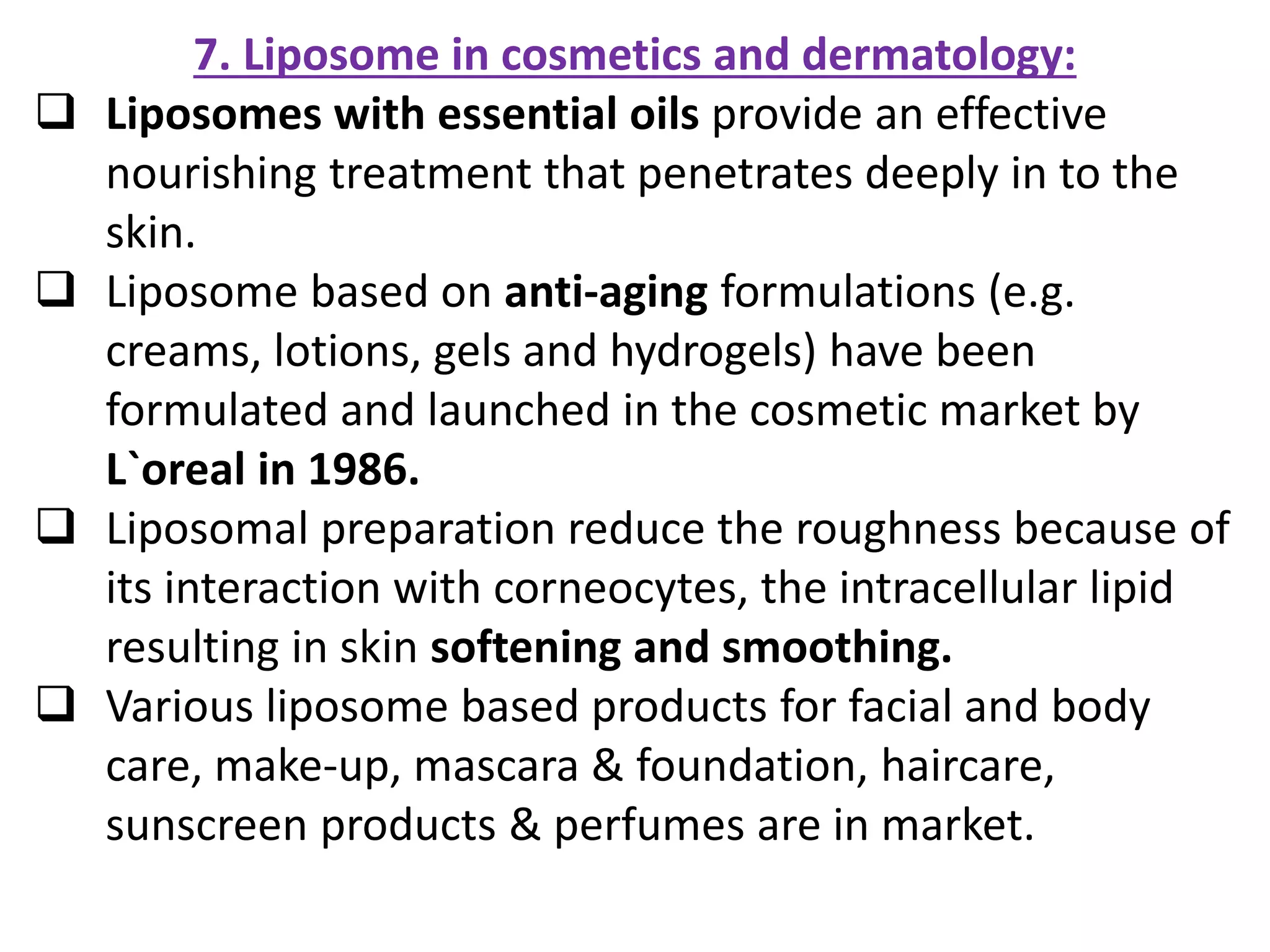 Liposomes | PPTX