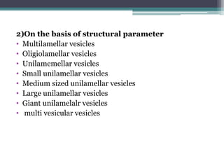 Liposomes | PPTX
