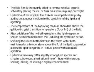 Liposomes dr. asm | PDF