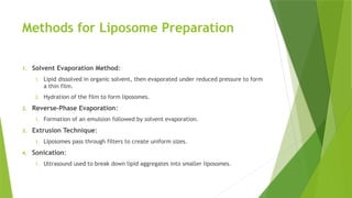 Liposomes - Formulation strategies.pptx