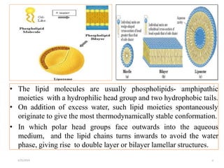 Liposomes ppt | PPT