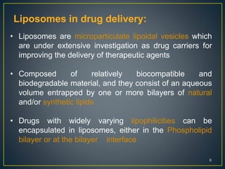 Liposome Drug Delivery For Ophthalmics | PPTX | Eye and Vision ...