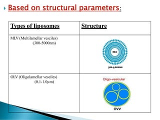 LIPOSOMES PPT.pdf- by Dr S Panda Prep & Characterization | PDF