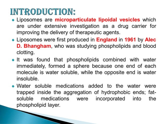 LIPOSOMES PPT.pdf- by Dr S Panda Prep & Characterization | PPT