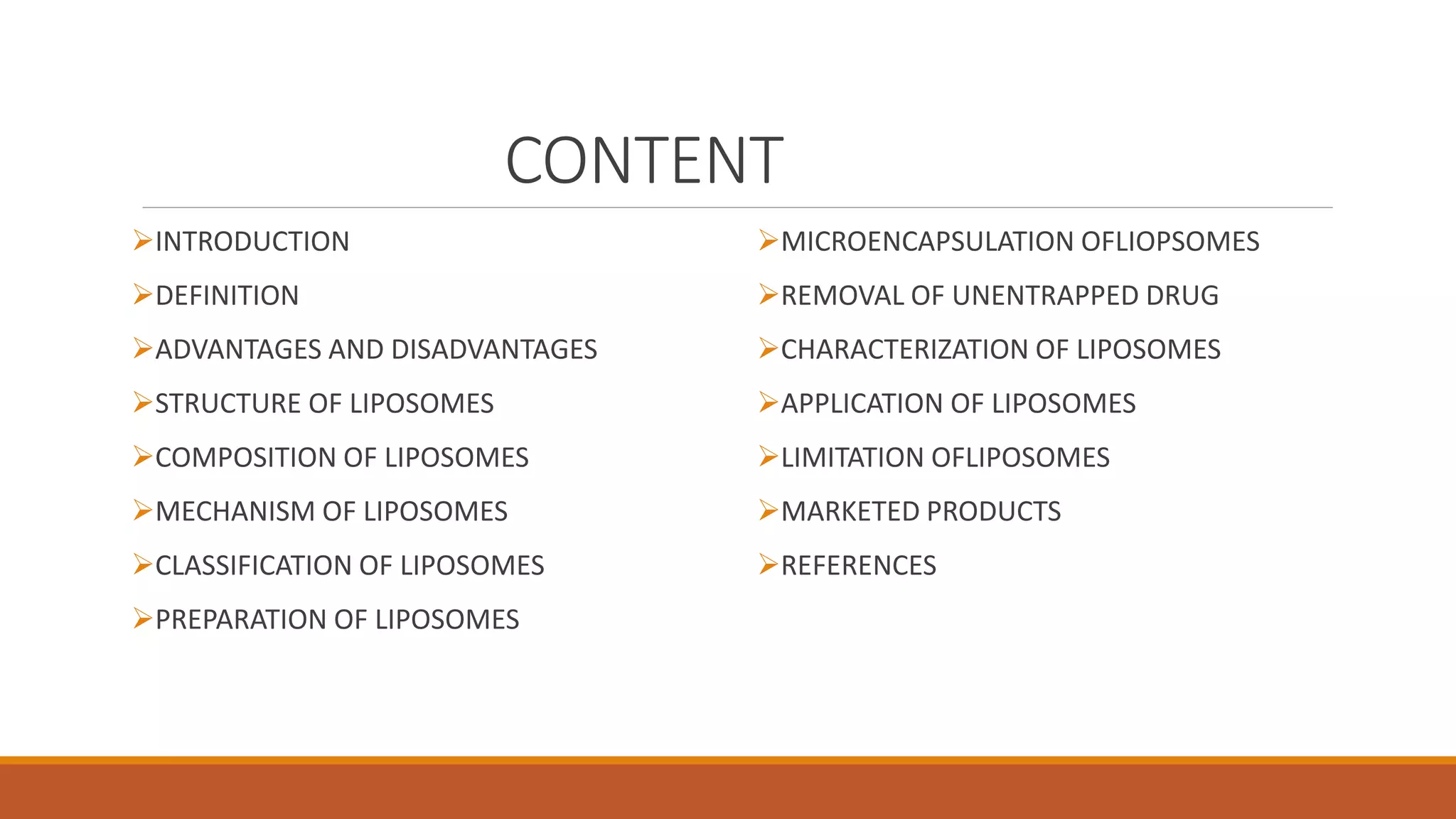 Pharmaceutical Liposomes | PDF