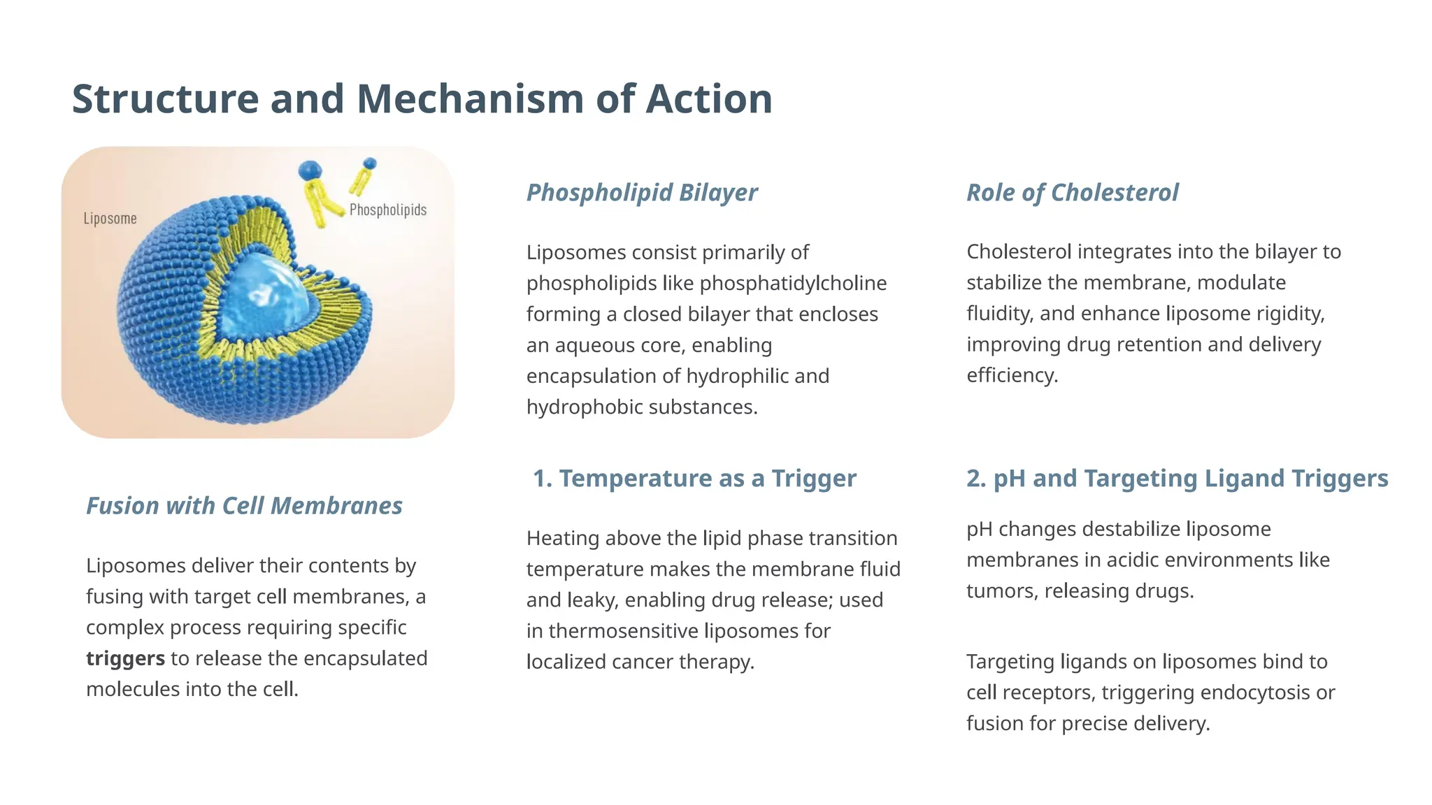 Liposomes Structure, Preparation & Applications.pptx