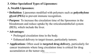 Liposomes Types, Preparation and Evaluation.pptx