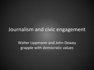 Journalism and Civic Engagement | PPTX