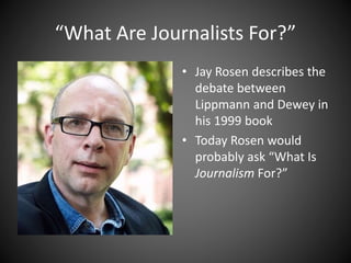 Journalism and Civic Engagement | PPTX