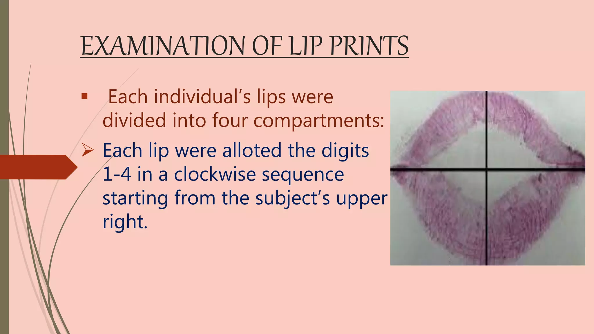 Lip print 2018 | PPTX