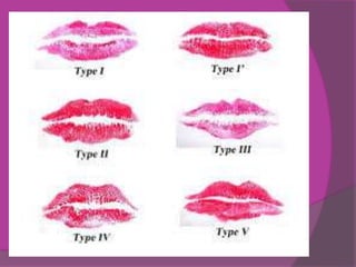 Lip prints | PPTX