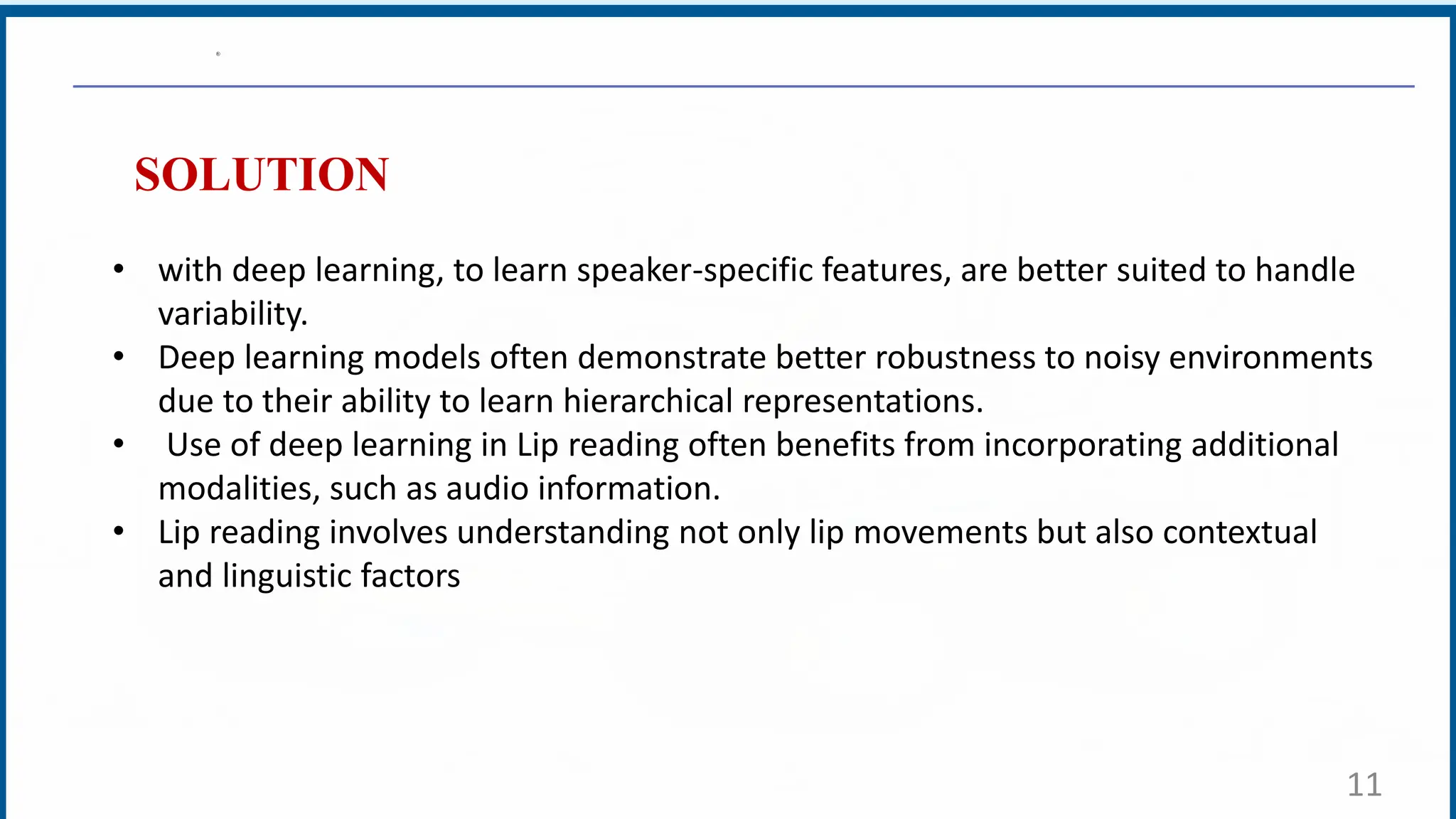 lip reading using deep learning presentation | PPTX