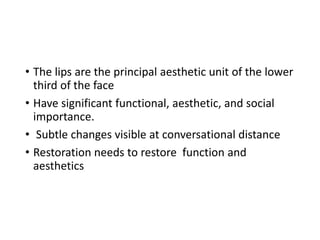 Lip Reconstruction.pptx | Cosmetic Medical Services | Medical Health