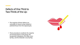 Lip Reconstruction: Algorithm for managing lip defects.pptx