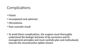 Lip Reconstruction: Algorithm for managing lip defects.pptx