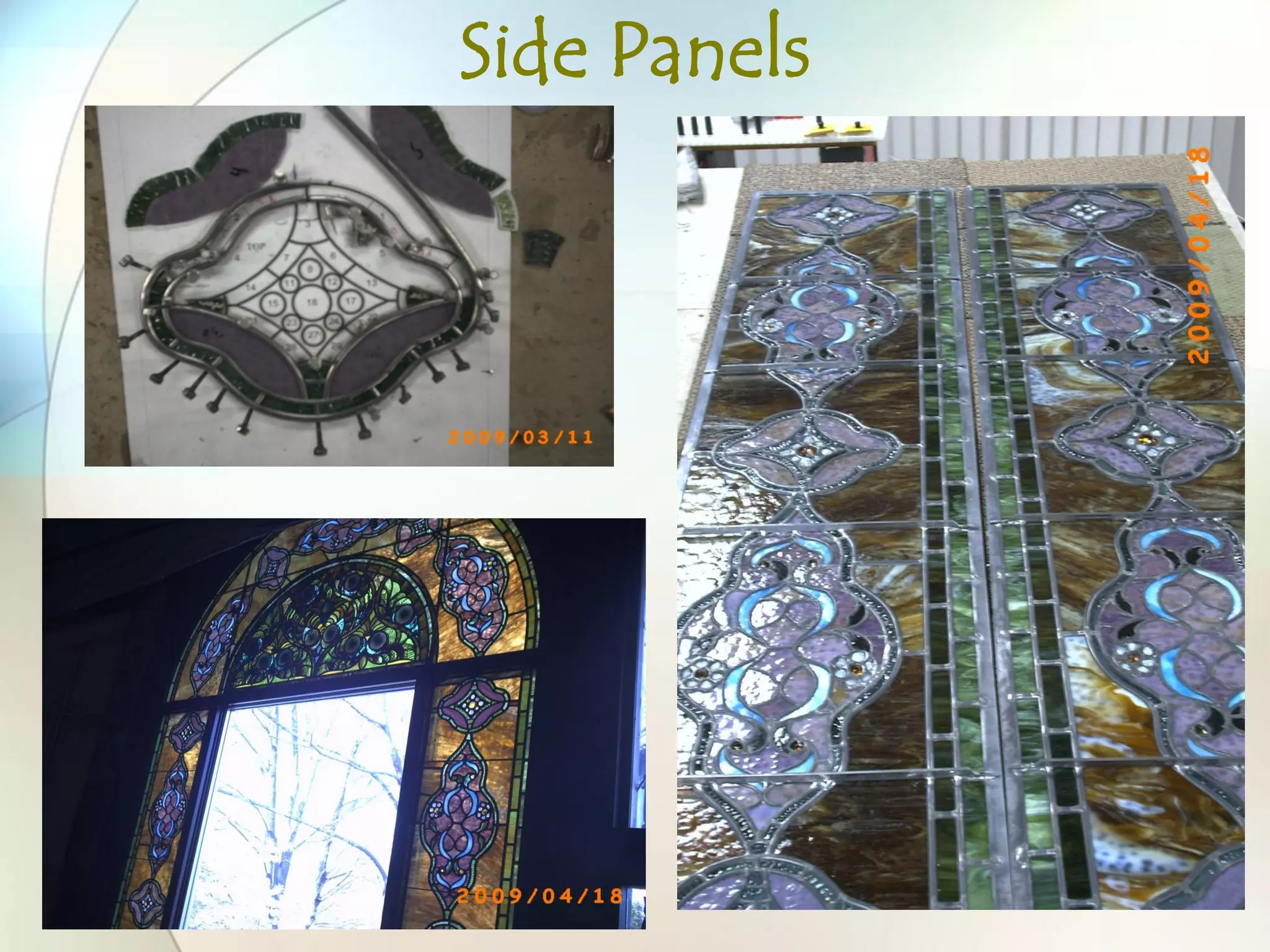 Stained Glass Presentation | PDF | Arts and Crafts | Hobbies & Interests