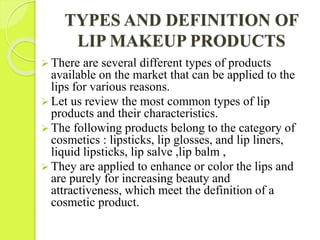 Lips and Eyelids | PPTX
