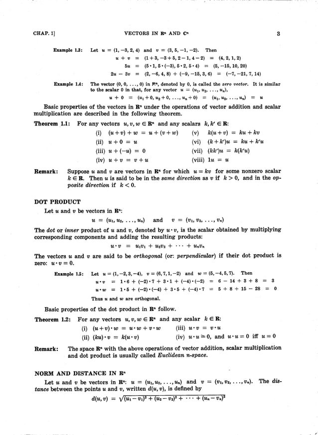 Linear algebra by Seymour Lipschutz | PDF