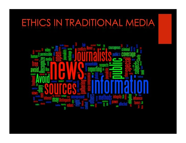Ethics In New Media