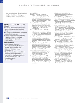 Diagnosis: The Missing Ingredient from RTI | PDF