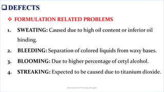 Formulation of Lipstick (B Pharm Sem V) | PPTX