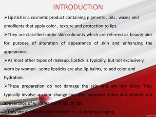 Lipstick | PPT