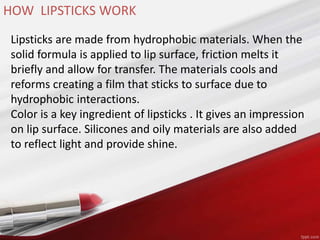 Lipsticks | PPTX