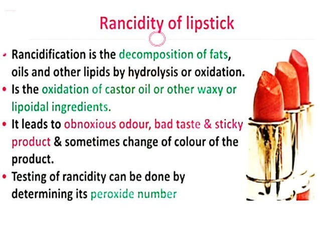 Lipsticks formulation | PPTX