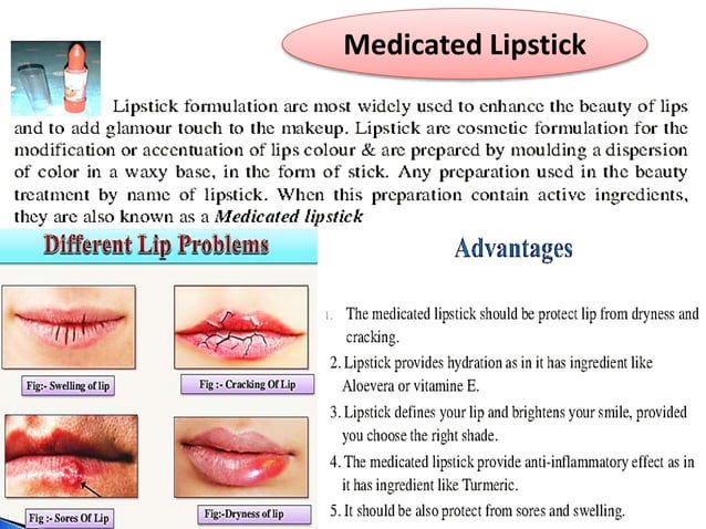 Lipsticks formulation | PPTX