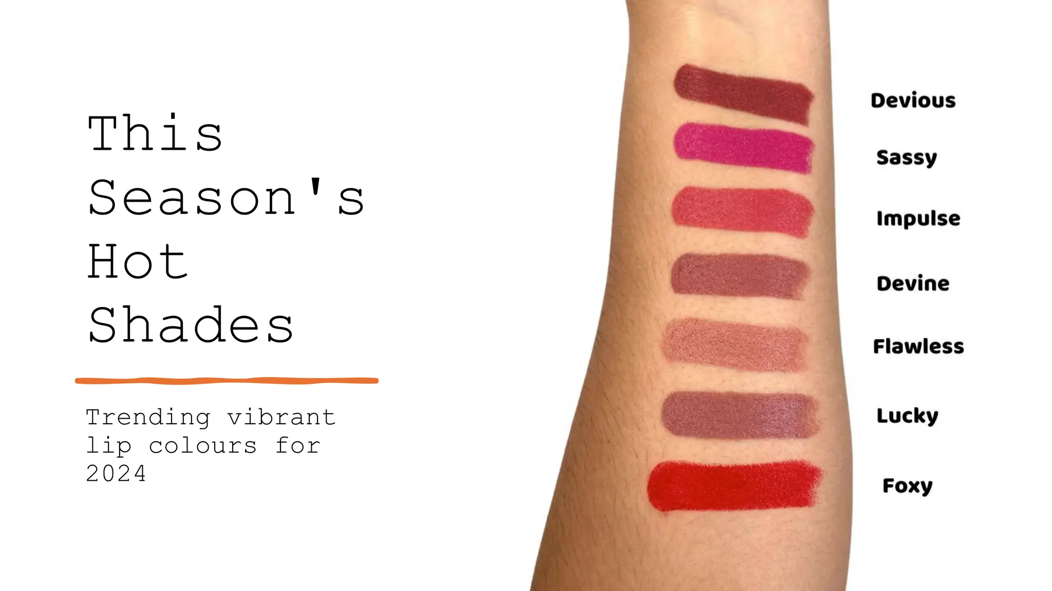 2024 Trending Lipstick Shades: Bright Lipstick Revival | PPTX