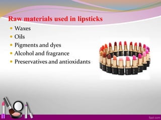 lipsticks | PPTX