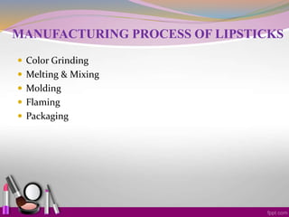lipsticks | PPTX