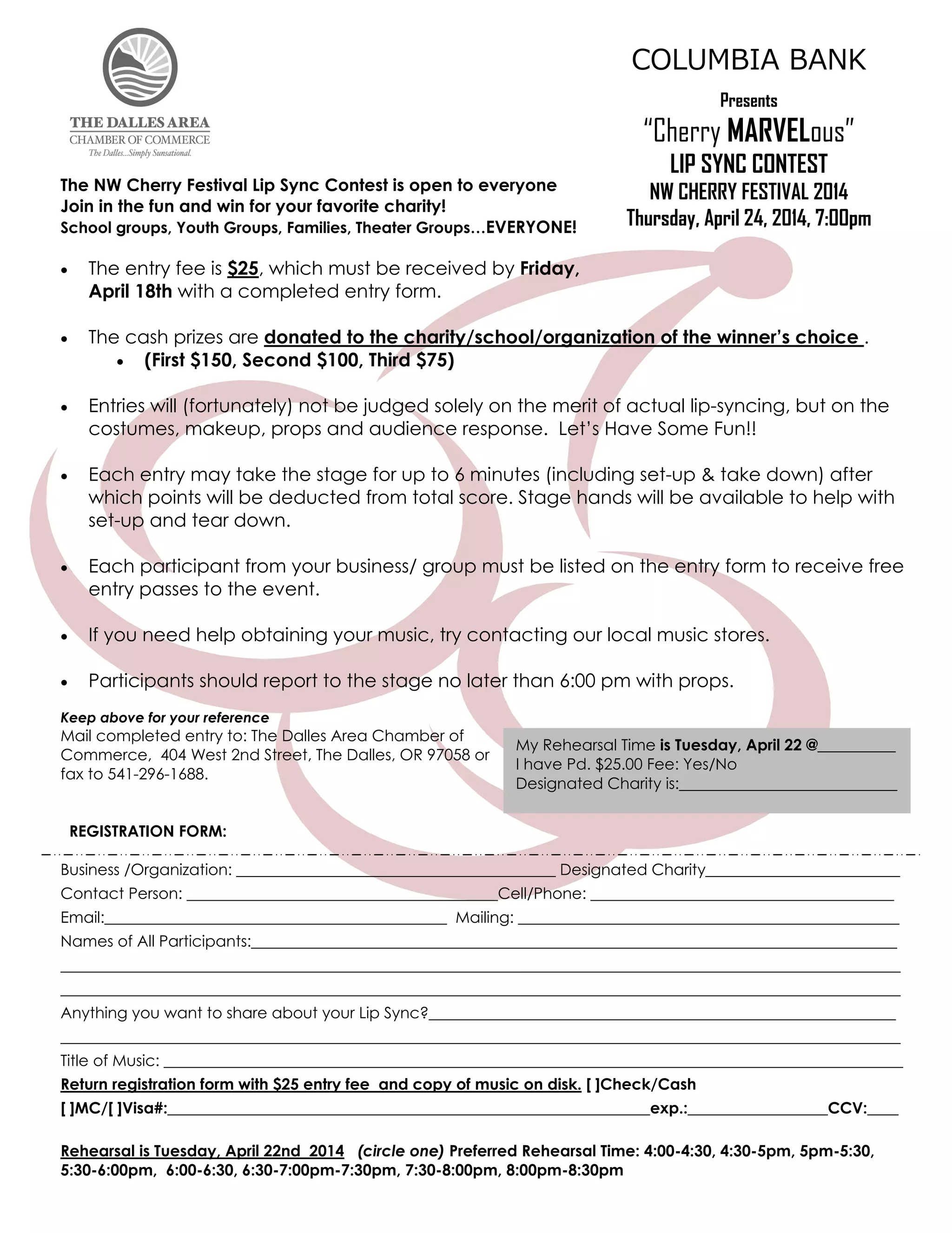 Lipsync application form | PDF