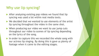 Lip syncing | PPTX